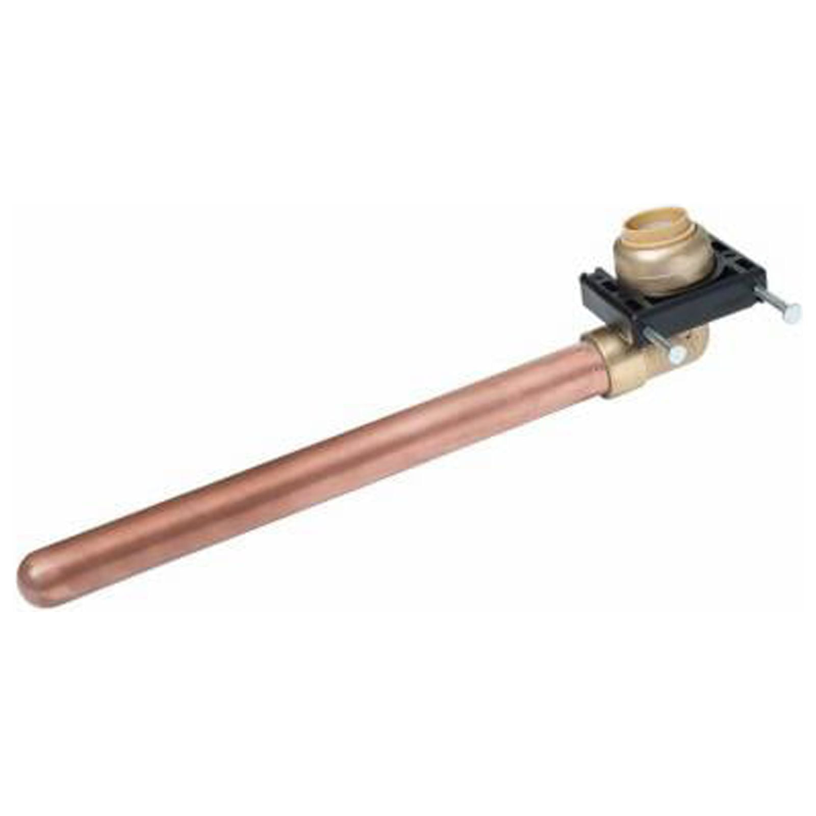 SharkBite Max UR351A Copper Pipe Push-Fit Stubout Elbow, 1/2 x 8 In ...