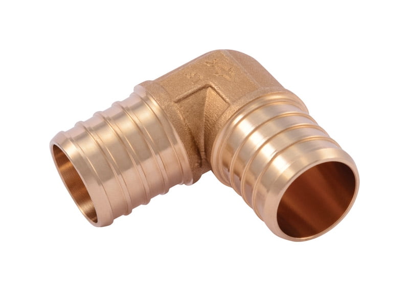 SharkBite Pipe Fitting, PEX Insert Elbow, Lead-Free Brass, 1-In ...