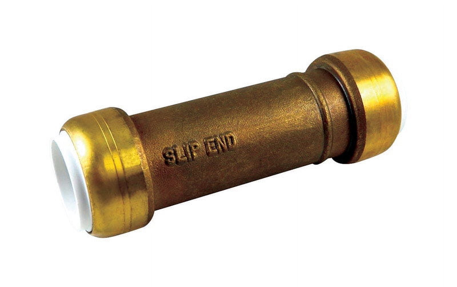 SharkBite Push to Connect 3/4 in. IPS x 3/4 in. Dia. IPS Brass Coupling ...