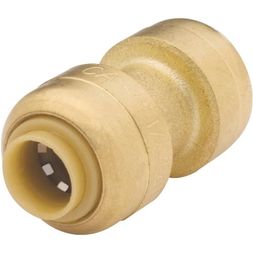 SharkBite Push-to-Connect Straight Brass Coupling 4 PK 1/2" SB, Each ...