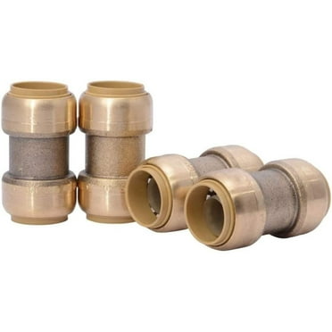 SharkBite 3/4 in. Push x 3/4 in. Dia. Push Brass Coupling - Walmart.com