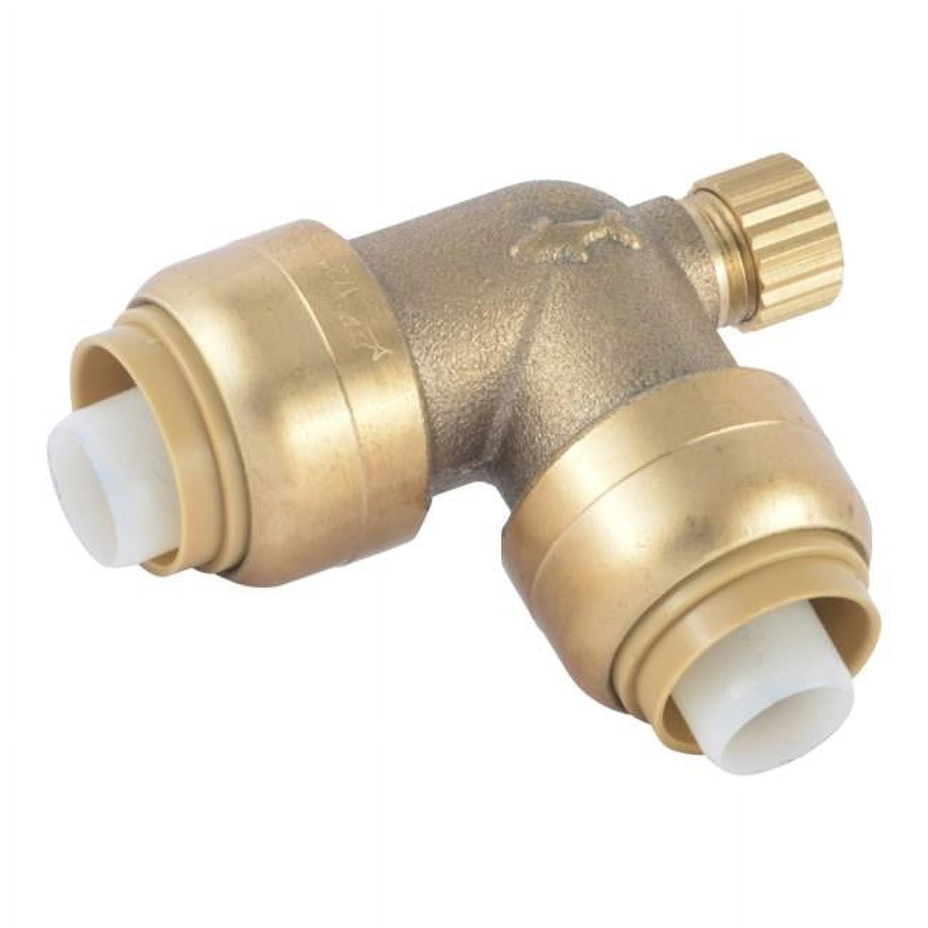 SharkBite Max UR5248A Push-To-Connect Elbow Drain, 1/2 In. - Quantity 1 ...