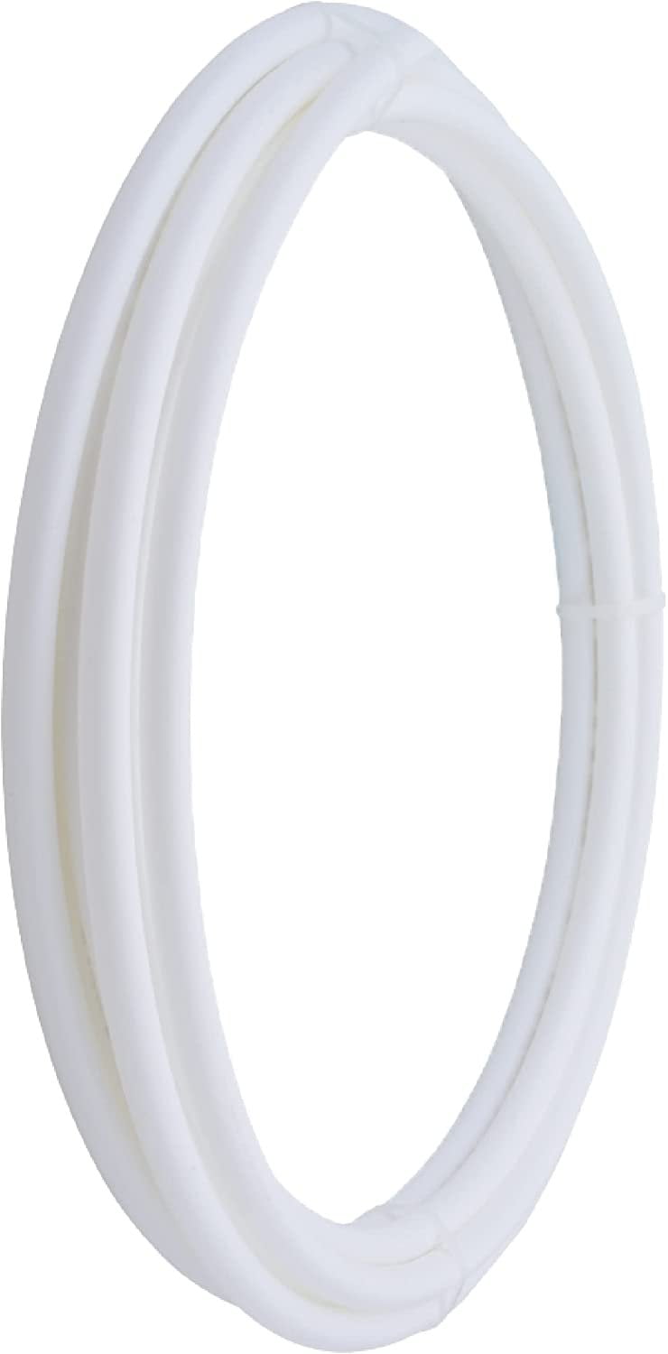 SharkBite U860W25 PEX Pipe 1/2 Inch, White, Flexible Water Pipe Tubing ...