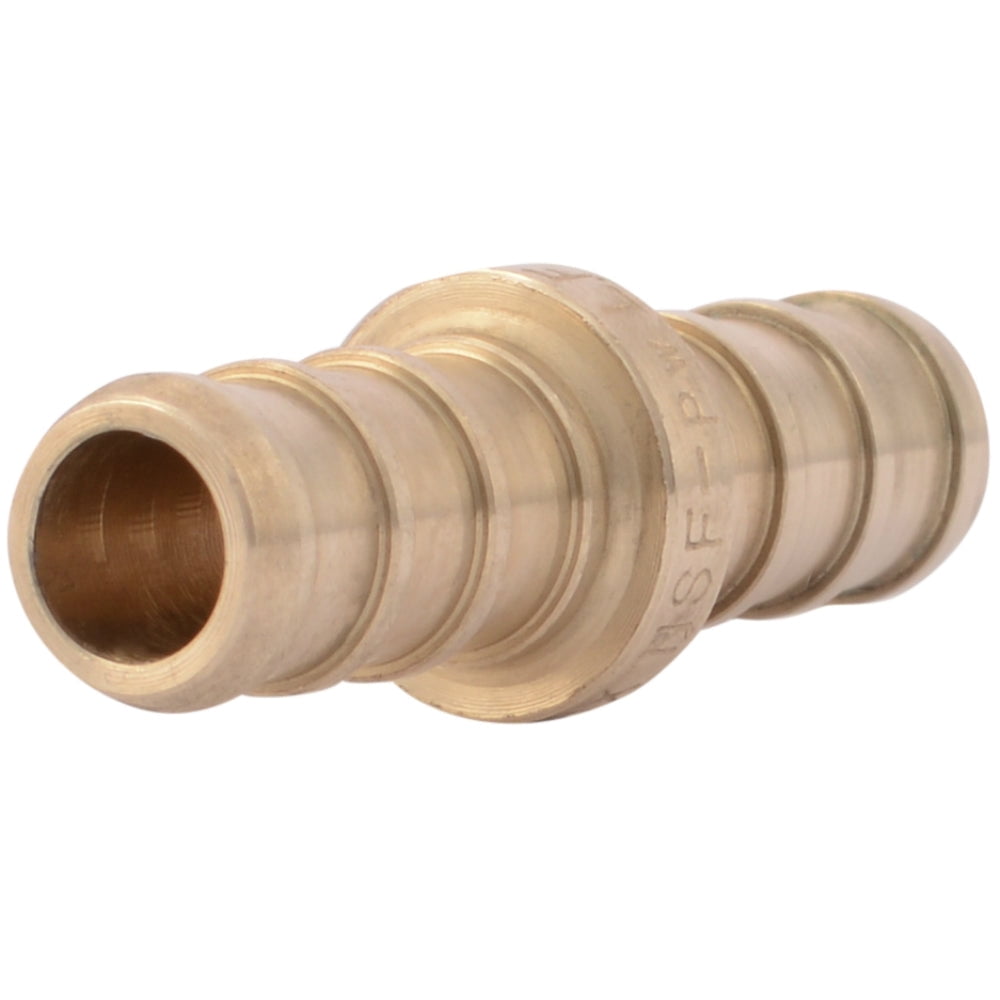 SharkBite UC006LFA Lead Free Brass Barb Pex Coupling, 3/8" x 3/8", Each ...
