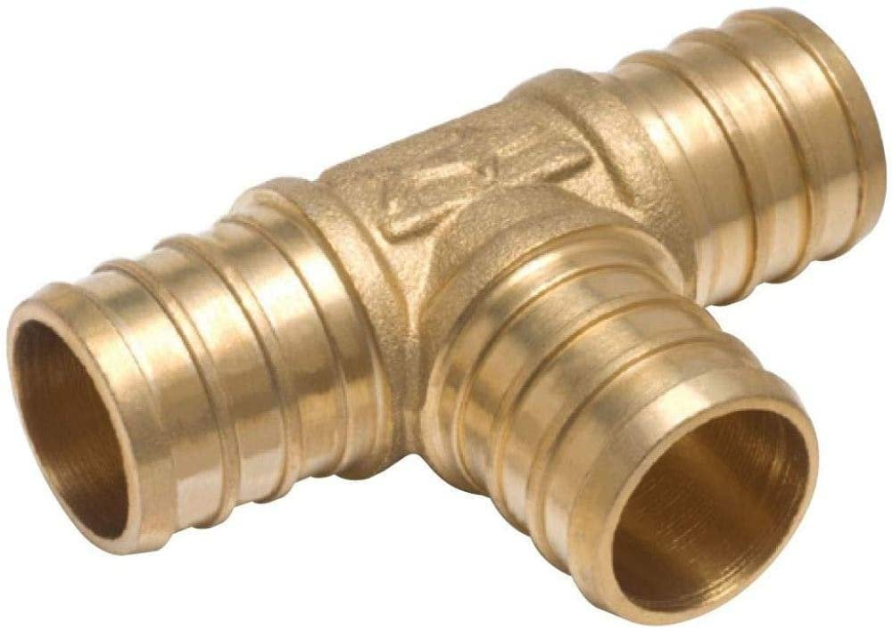 SharkBite UC370LFA PEX Crimp Tee, 3/4 Inch - Walmart.com