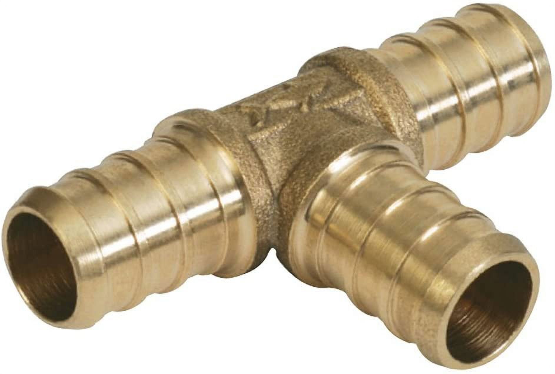 SharkBite PEX Tee UC370LFA - Brass, Easy Installation - 3/4-Inch x 3/4 ...