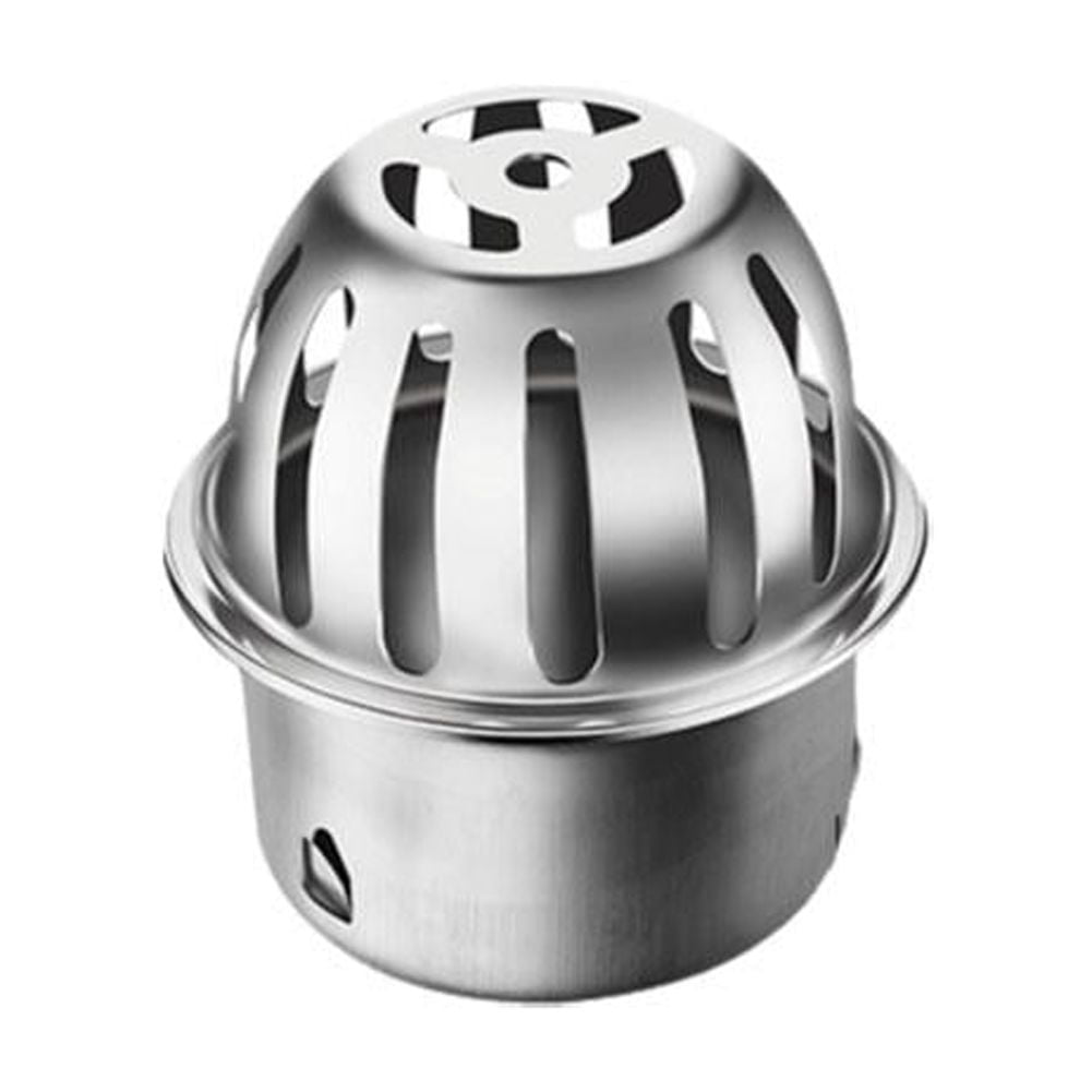 SharkTRUE 2 3 4 Outdoor Round Atrium Drain Grate Cover, Stainless Steel ...