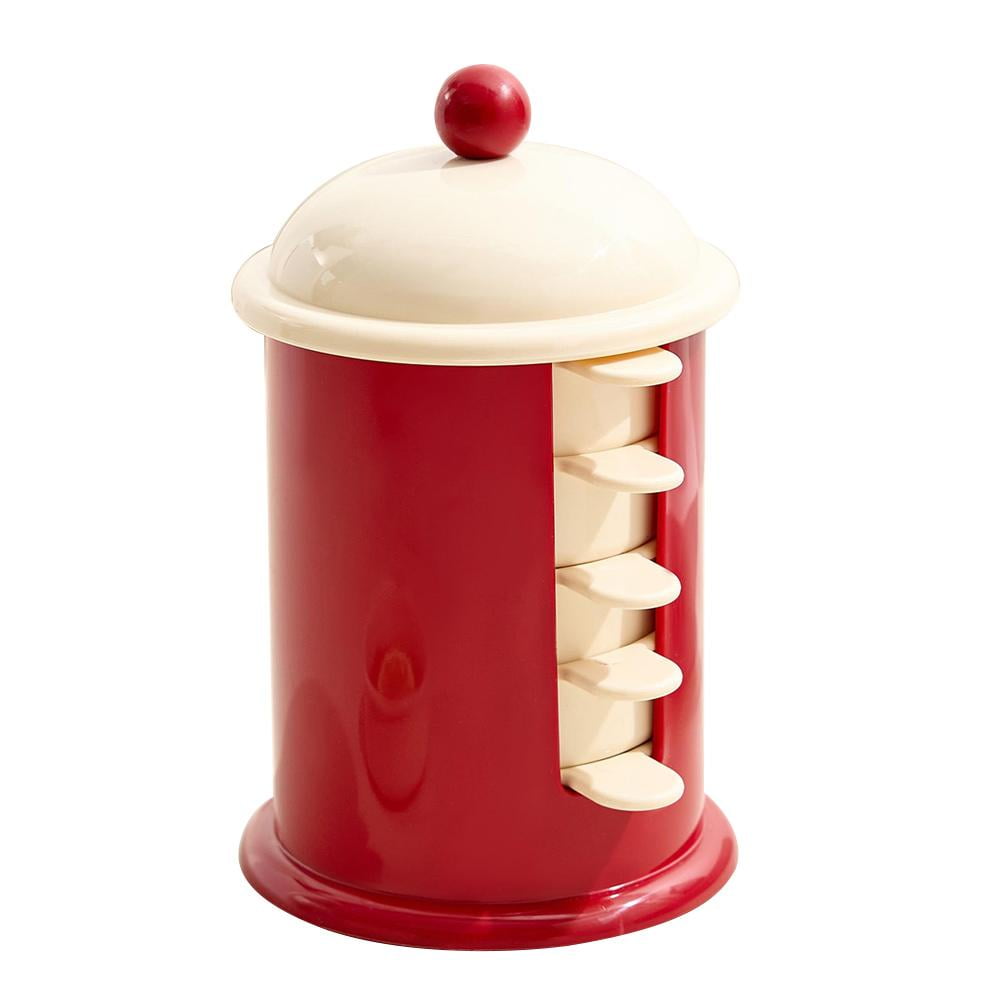 SharkTRUE 5 Dipping Sauce Plate and Holder , Plastic Dipping Dish with ...