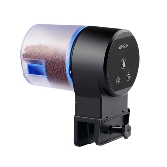 SharkTRUE Adjustable Auto Fish Feeder Feeding Aquarium Tank Automatic ...