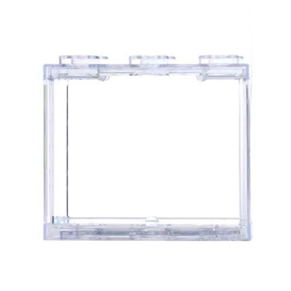 SharkTRUE Detachable Block Betta Aquarium with Exhaust Holes - Square ...