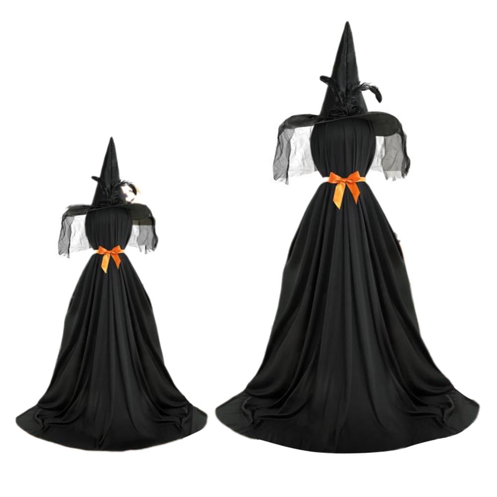 SharkTRUE Halloween Witch Decor,Light Up Hall oween Wit ch Decor With ...