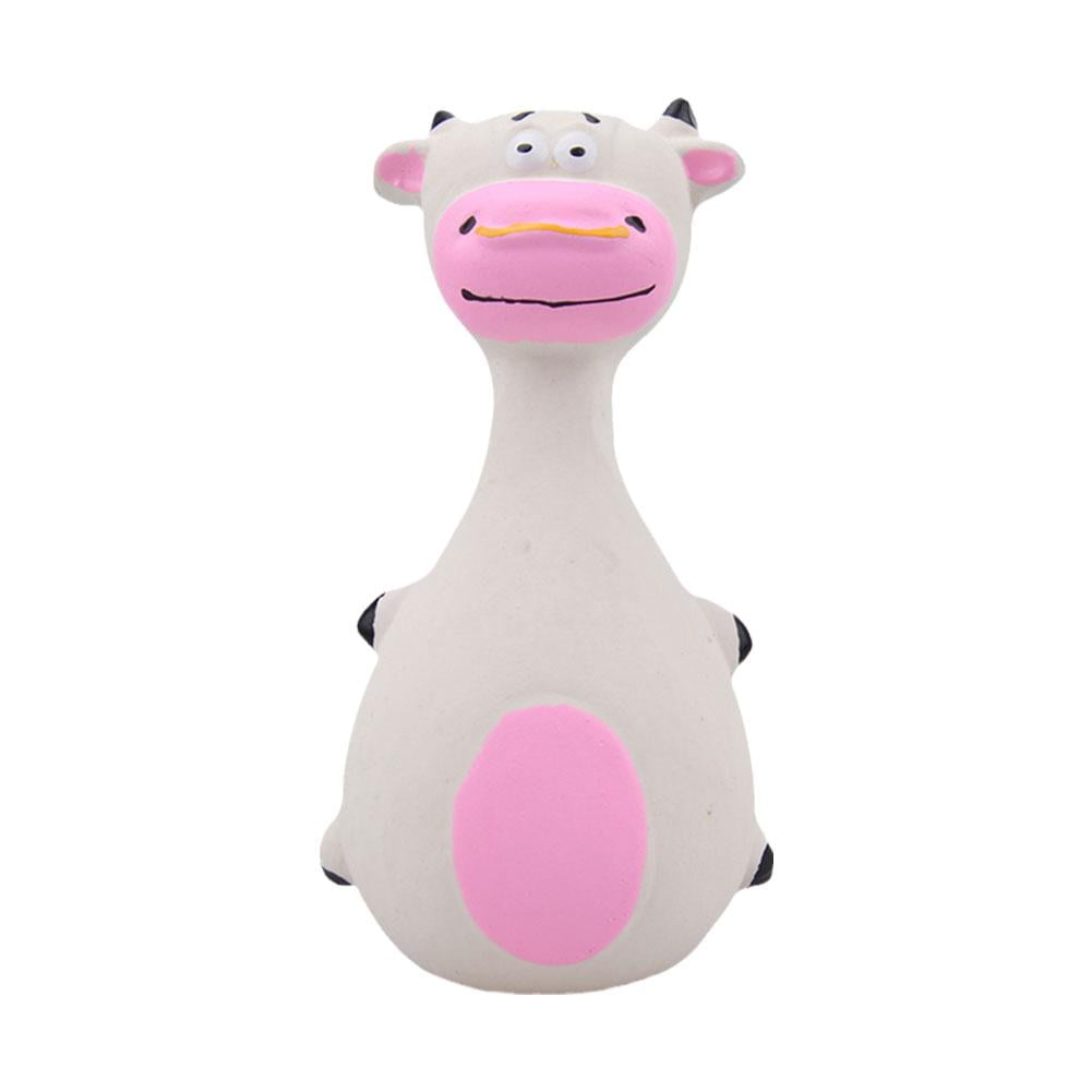 SharkTRUE Latex Dog Toys Elephant Donkey Cow Rubber Vocal Toys Bite ...