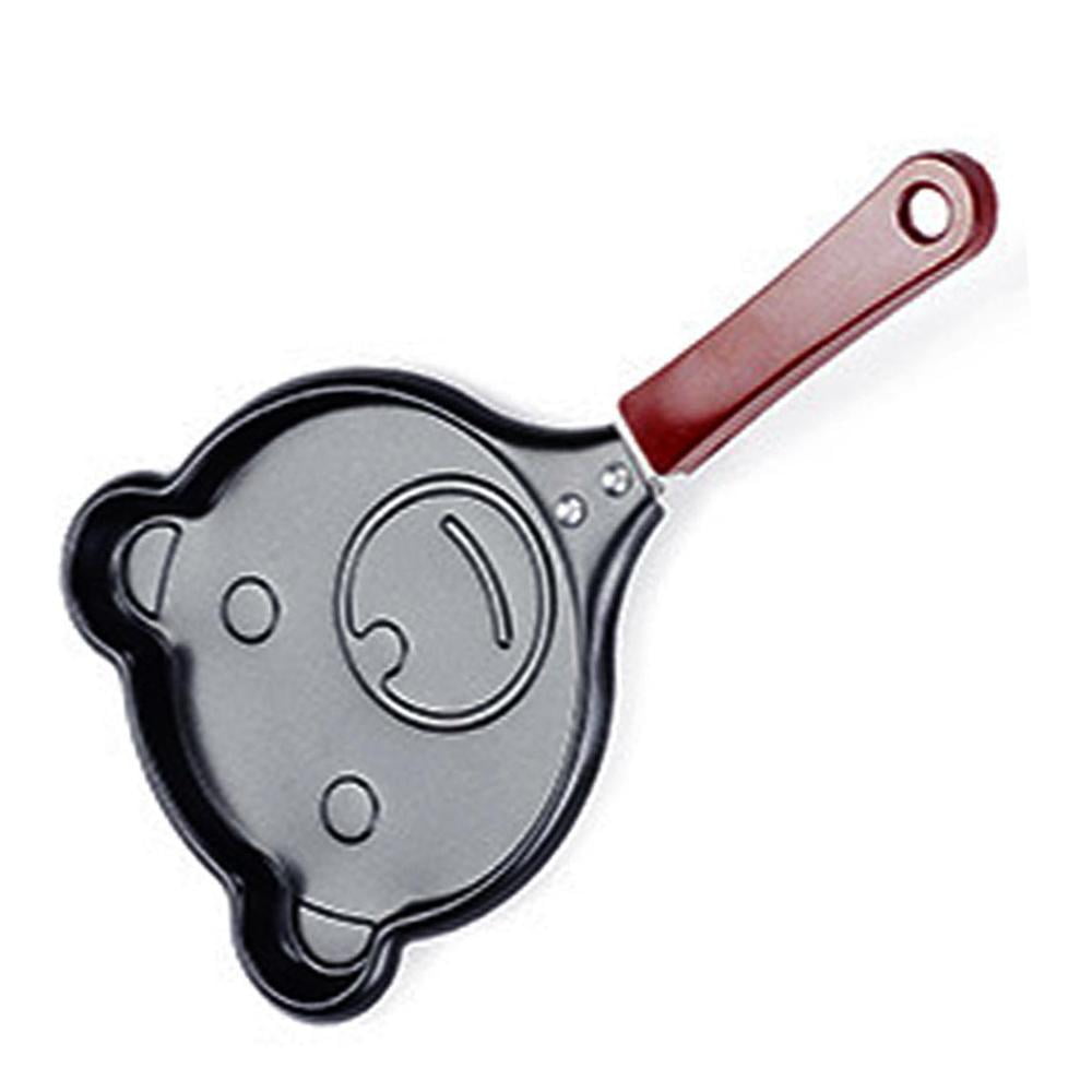 SharkTRUE Mini Nonstick Egg Pan,Mini Pan for One Egg, Portable Mini ...