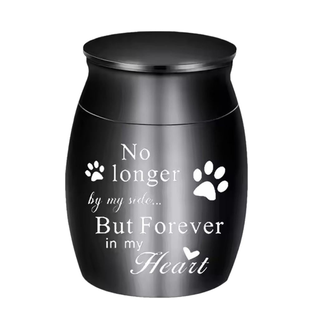 SharkTRUE Mini Pet Memorial Small Urns For Dog and Ashes, Stainless ...