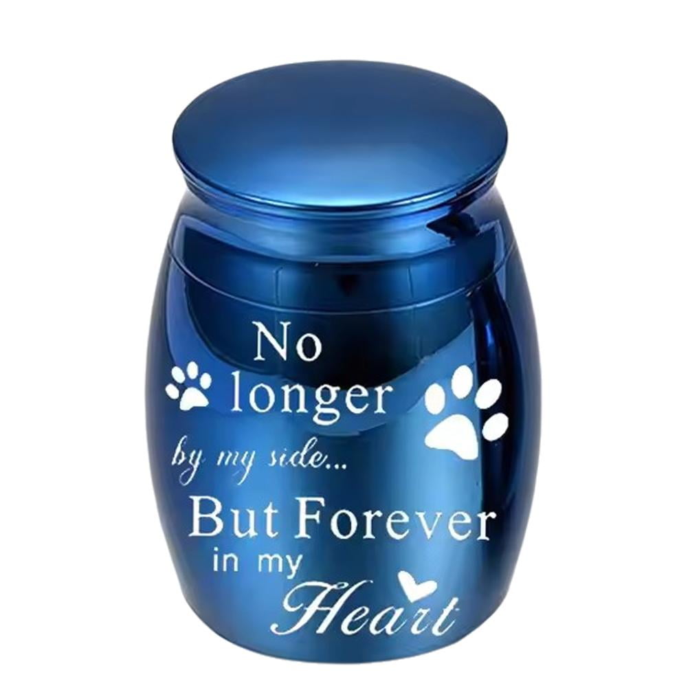 SharkTRUE Mini Pet Memorial Small Urns For Dog and Ashes, Stainless ...