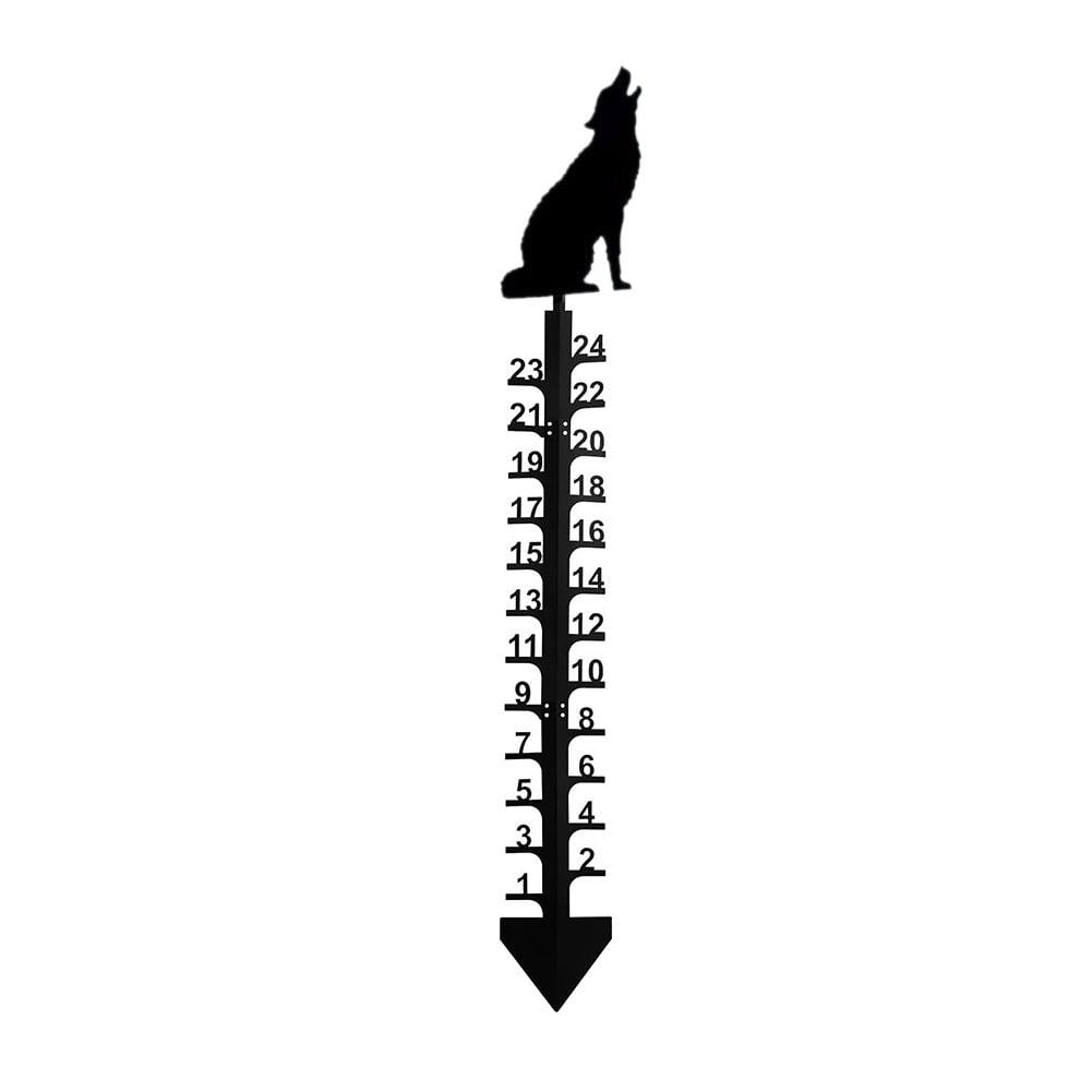 SharkTRUE Snow Gauge Outdoor, 2436 Inch Rain Gauge Outdoor Snowfall ...