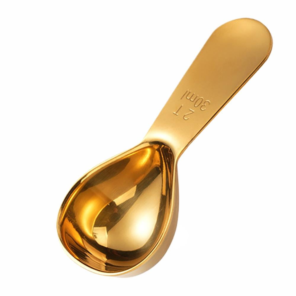SharkTRUE Stainless Steel Coffee Milk Powder Tea Leaves Measuring Spoon ...
