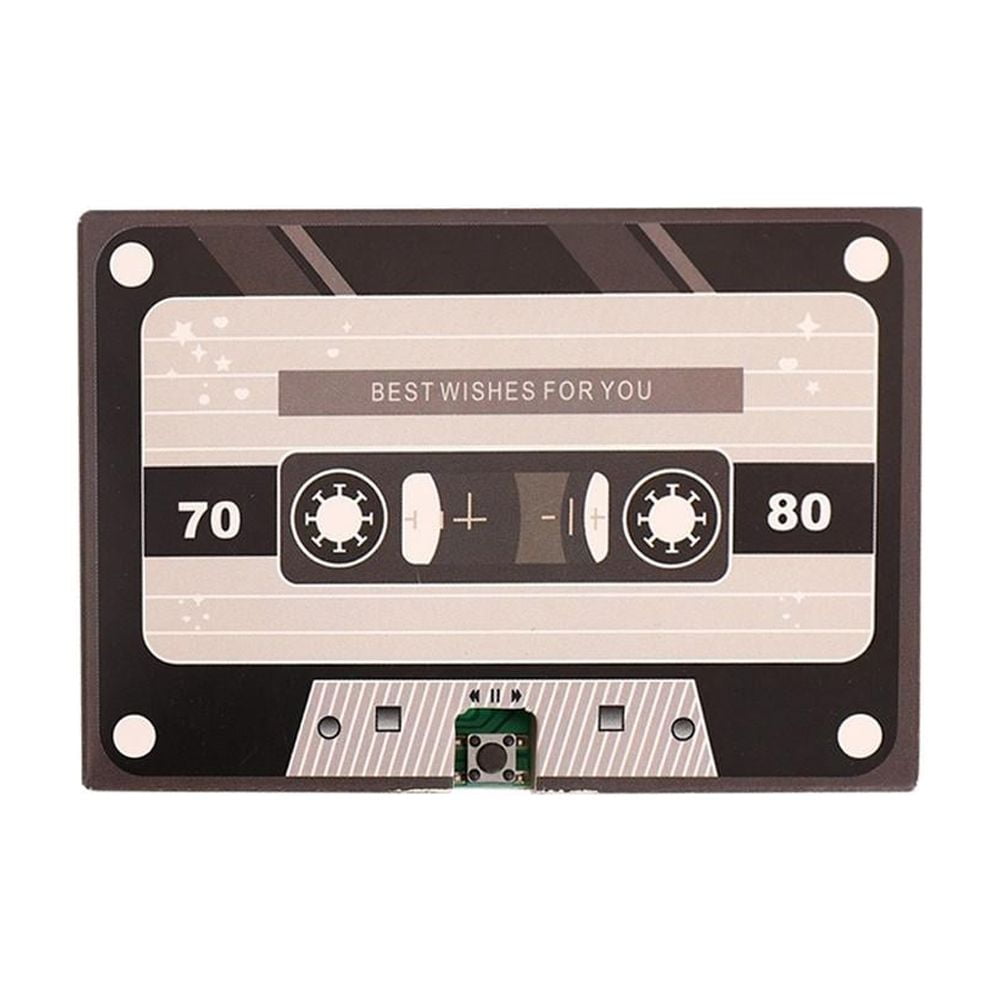 SharkTRUE Voice Recordable Greeting Card - 60s Message Recorder ...