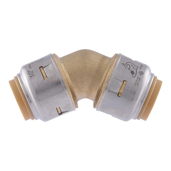 Sharkbite Max Elbow,Potable Water,Push-Fit,Brass,2" L UR648 - Walmart.com