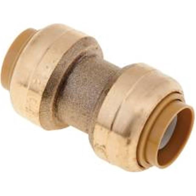 Sharkbite Push Fit Coupling, .5 In. X .5 In., Lead Free - Walmart.com