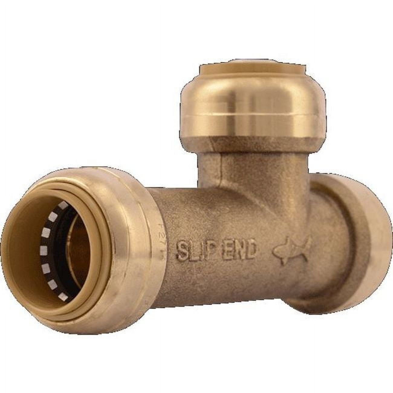 Sharkbite Push Fit Slip Tee, 3/4 In., Lead Free - Walmart.com