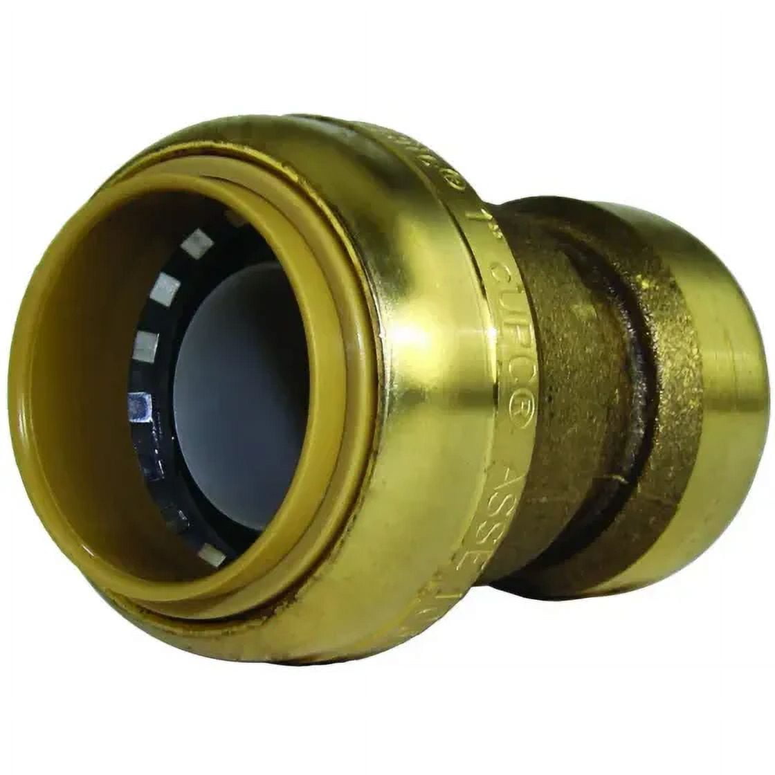 Sharkbite U060LFA Tube Coupling, 1 By 3/4 Inch Brass, 200 Psi Pressure ...