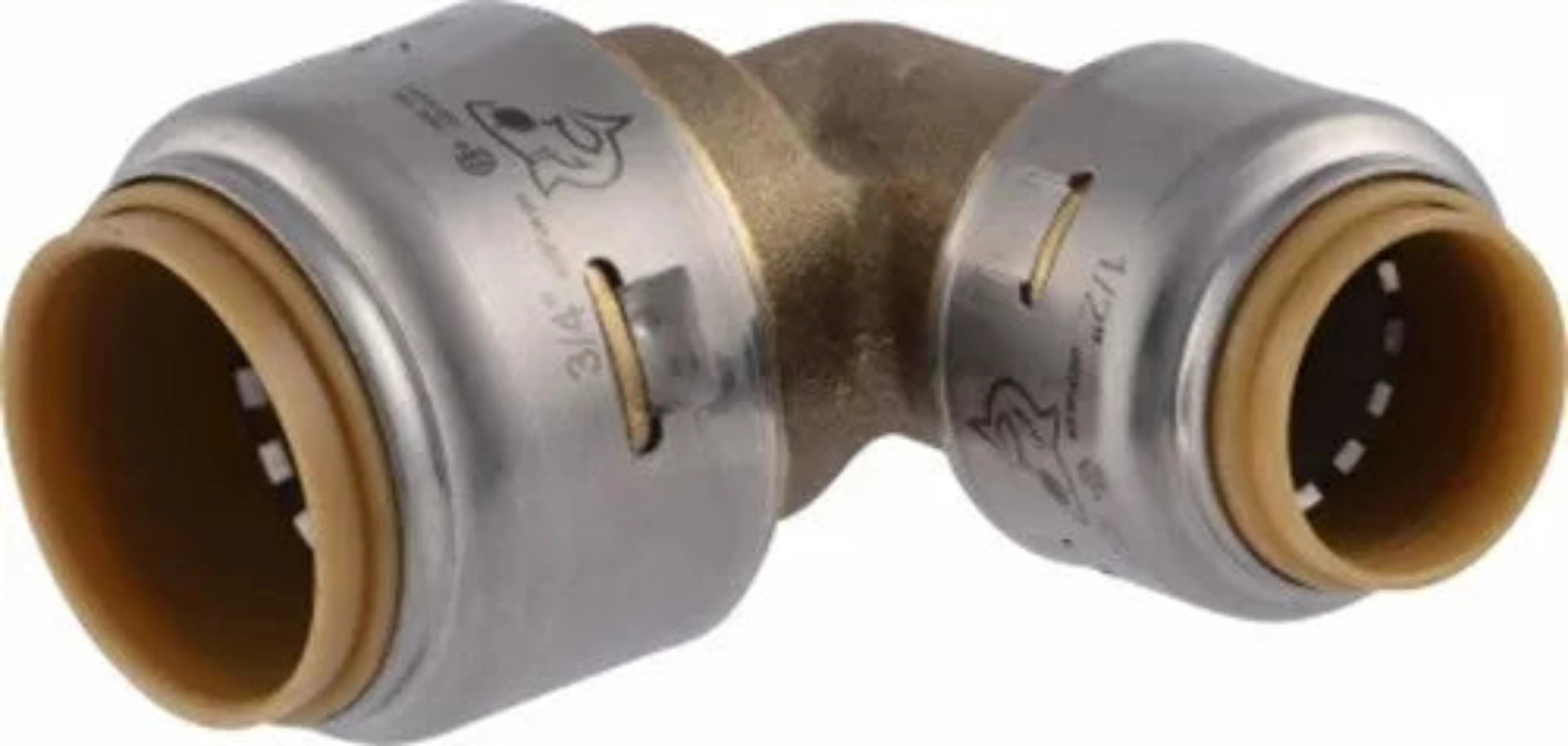 Sharkbite UR274A 3/4" x 1/2" Lead Free Plumbing Pipe Elbow - Walmart.com