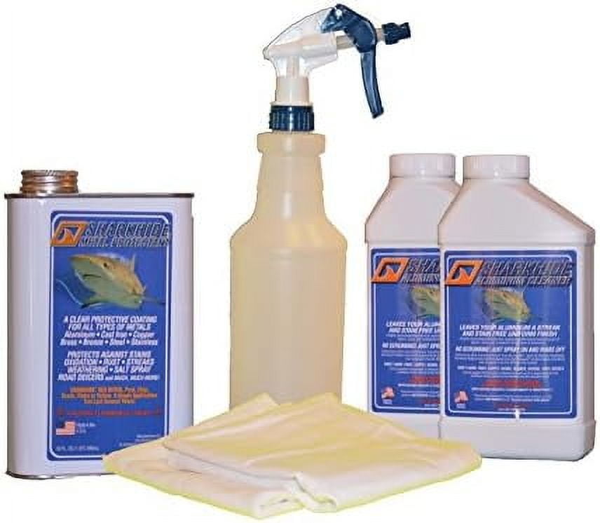 Sharkhide Aluminum Pontoon Boat Cleaner and Protectant - Walmart.com
