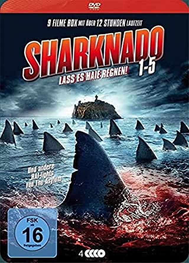 Sharknado Collection 1-5, 4-DVD Box Set, Non-USA Format, PAL, Region 2 ...