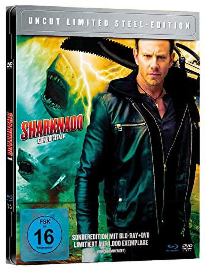 Sharknado (2013) ( 2-Headed Shark Attack ) (Steelbook Edition) (Blu-Ray & DVD Combo) [ NON-USA ...