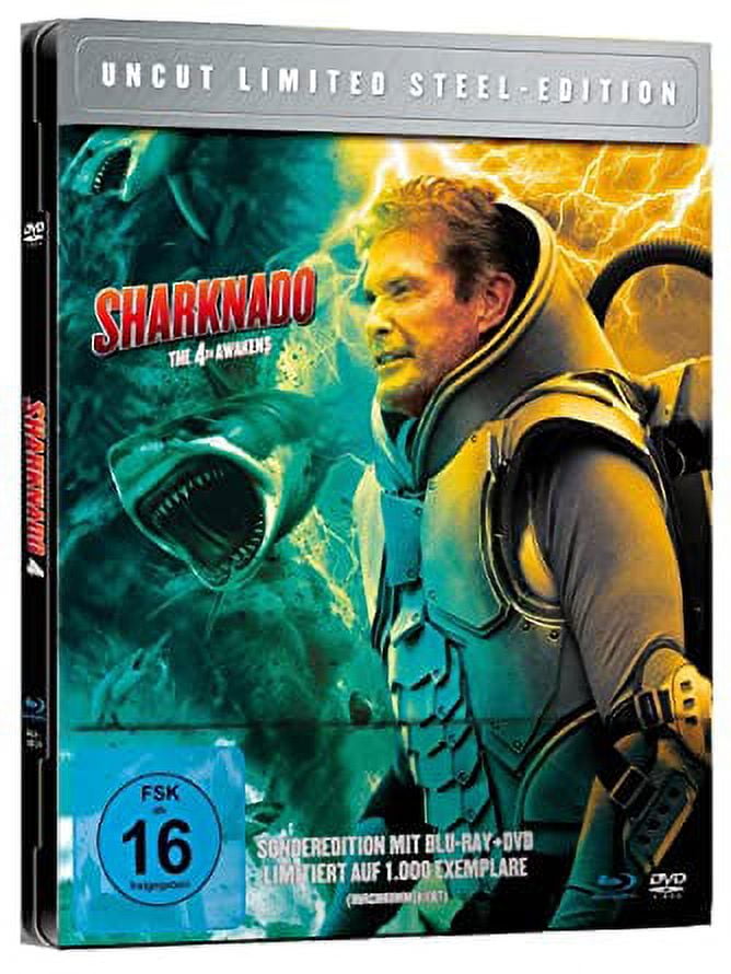 Sharknado 4: The 4th Awakens (Steelbook Edition) (Blu-Ray & DVD Combo ...
