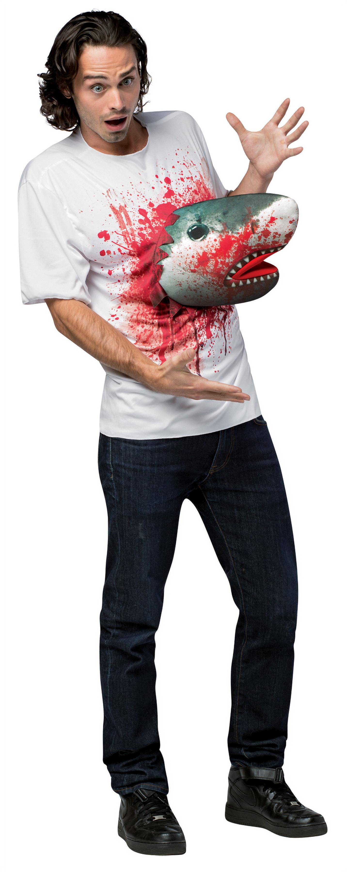 Sharknado Attacks 3D Tshirt Men's Adult Halloween Costume - Walmart.com