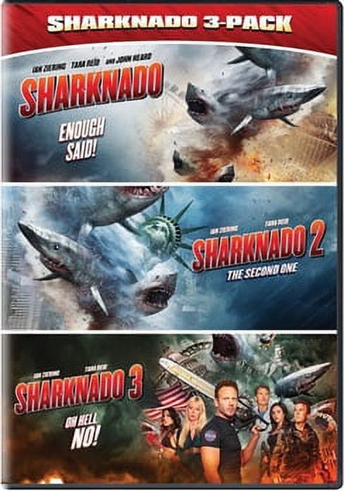 Sharknado Triple Feature (DVD) - Walmart.com