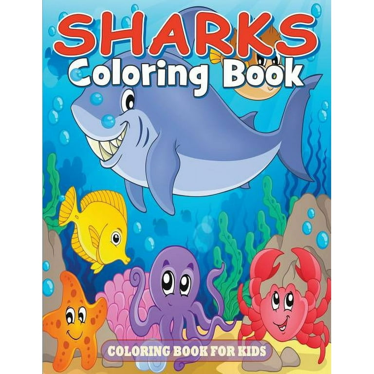 coloring pages sharks