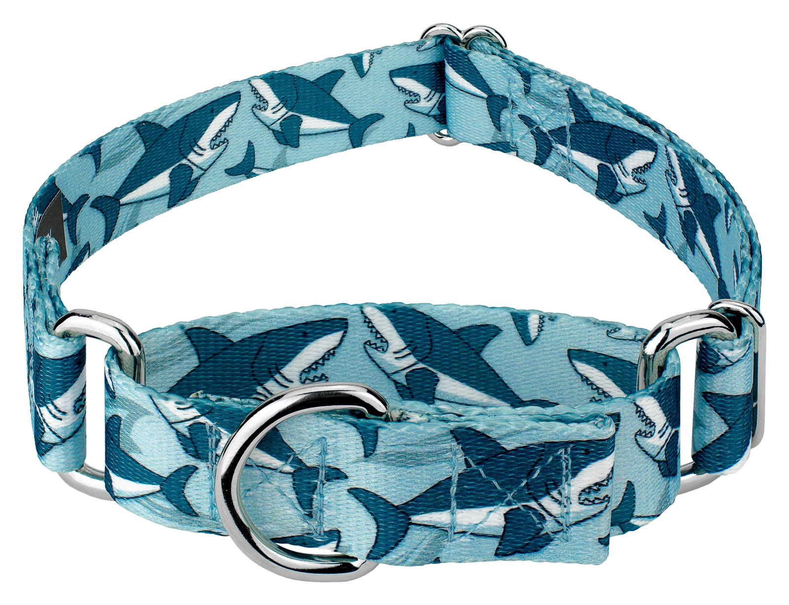 Country Brook Petz® Sharks Martingale Dog Collar, Medium - Walmart.com