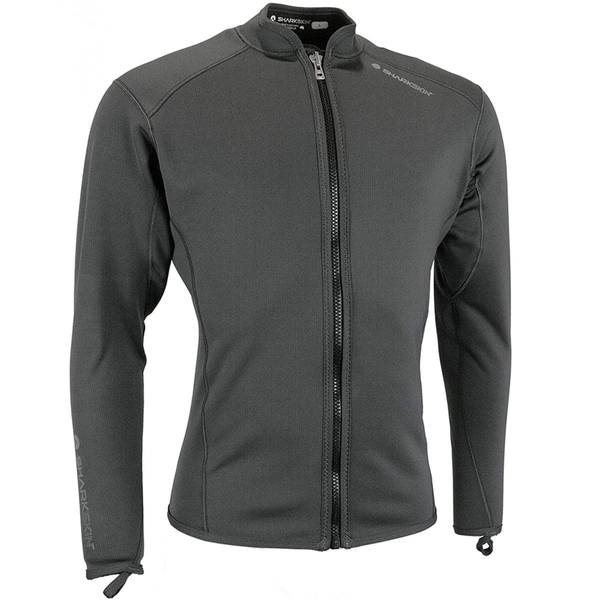 Sharkskin Mens Titanium 2 Chillproof Top Long Sleeve Full Zip - Walmart.com