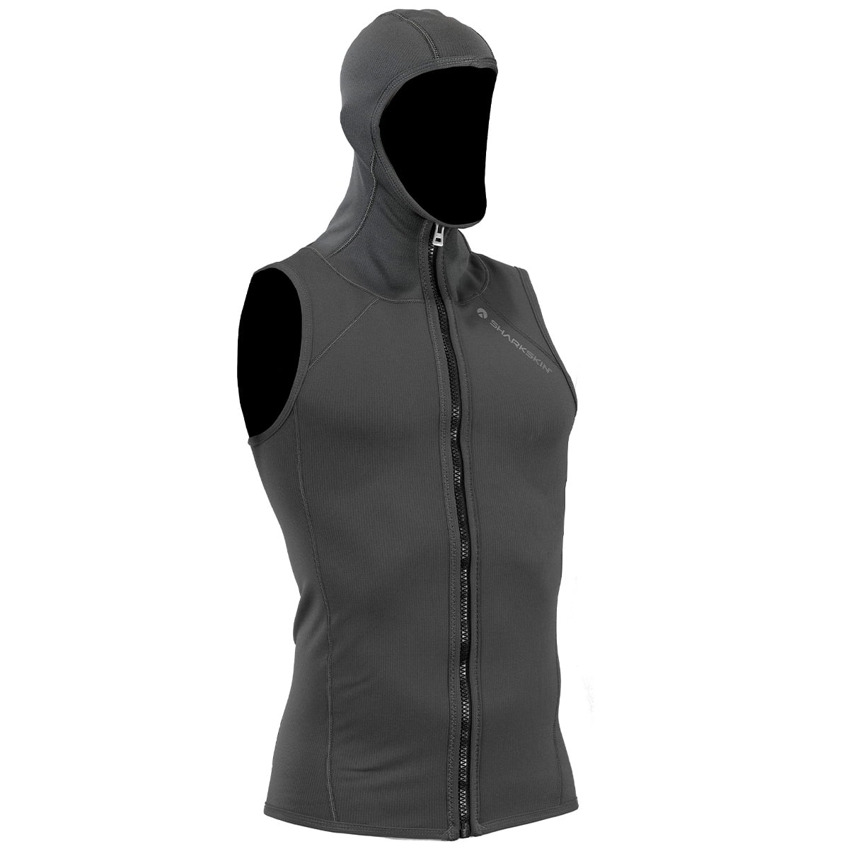 Sharkskin Titanium 2 Men's Hooded Zip Vest - Walmart.com