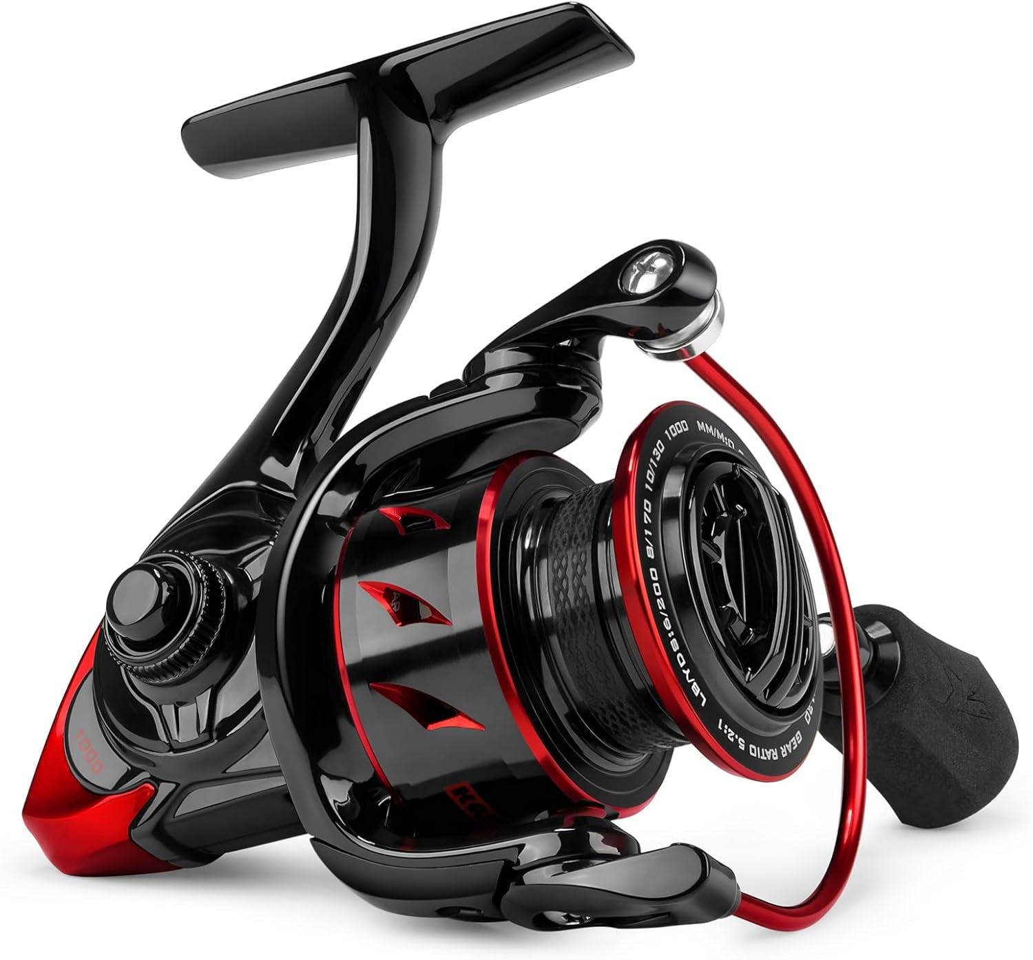 Sharky III Fishing Reel - New Spinning Reel - Carbon Fiber 39.5 LBs Max ...