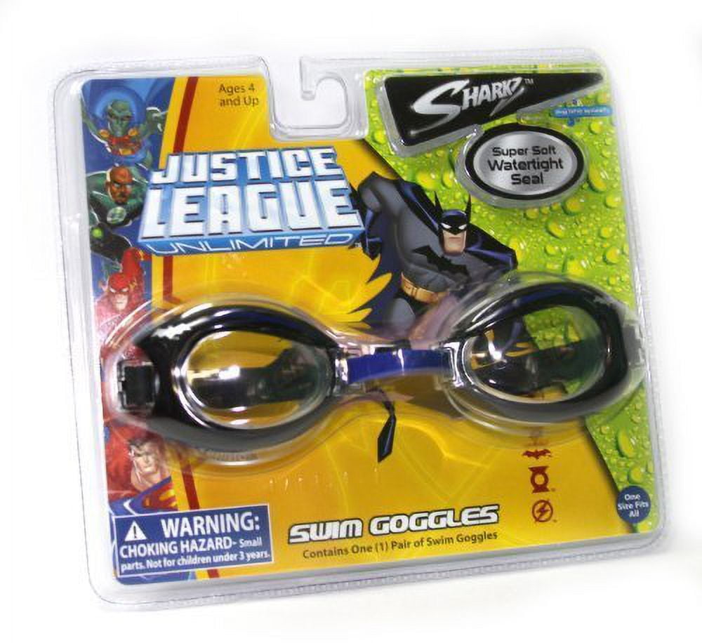 Sharkz Goggles Justice League Kid's Swim Goggles - Walmart.com
