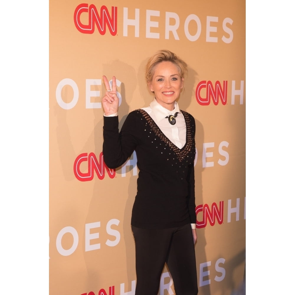 Sharon Stone At Arrivals For Cnn Heroes An All-Star Tribute The ...