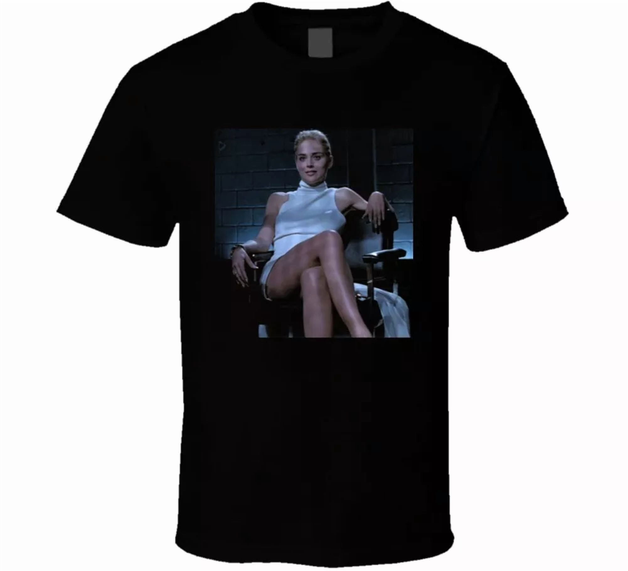 Sharon Stone Basic Instinct Legs Crossing T Shirt | eBay - Walmart.com