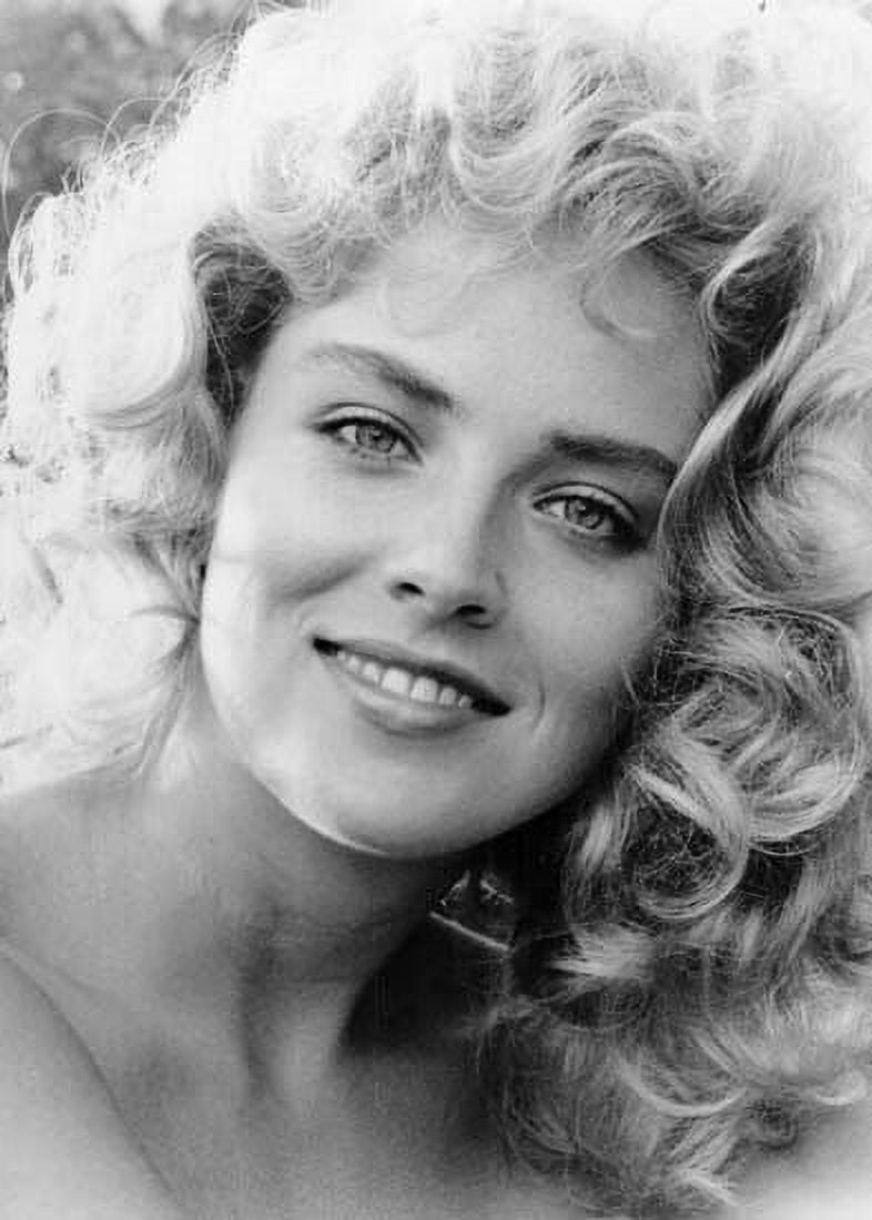Sharon Stone smiling bare shoulder portrait King Solomon's Mines 5x7 ...