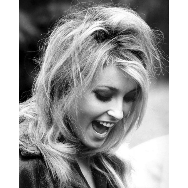 Sharon Tate 24x36 Classic Hollywood Poster Beautiful Pose Laughing With ...