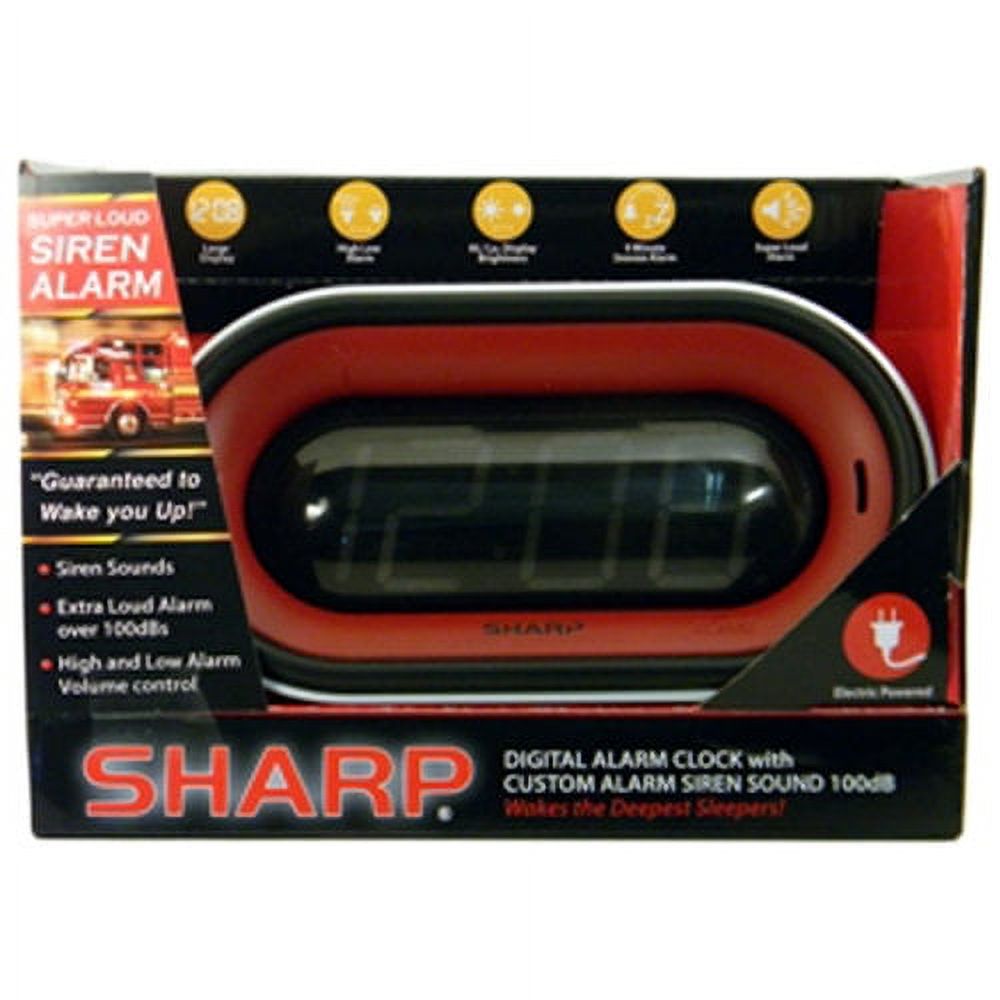 Sharp 1.4 Led Siren Alarm - Walmart.com