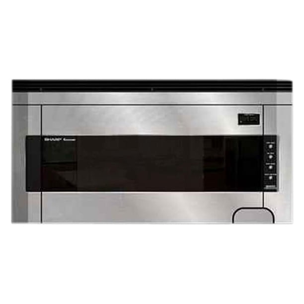 Sharp R-1514 1.5 cu. ft. 1000W Sensor Over-The-Range Microwave ...
