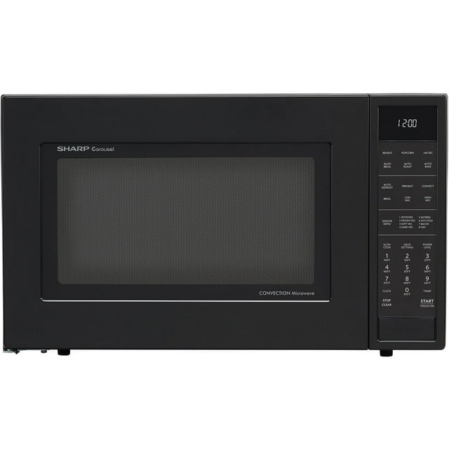 Sharp Smart 1.5 Cu. Ft. Countertop 900W Convection Microwave Oven ...