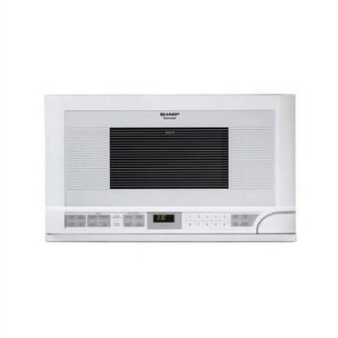 Sharp R1214 Carousel Over-the-Counter Microwave Oven 1.5 cu. ft. 1100W ...