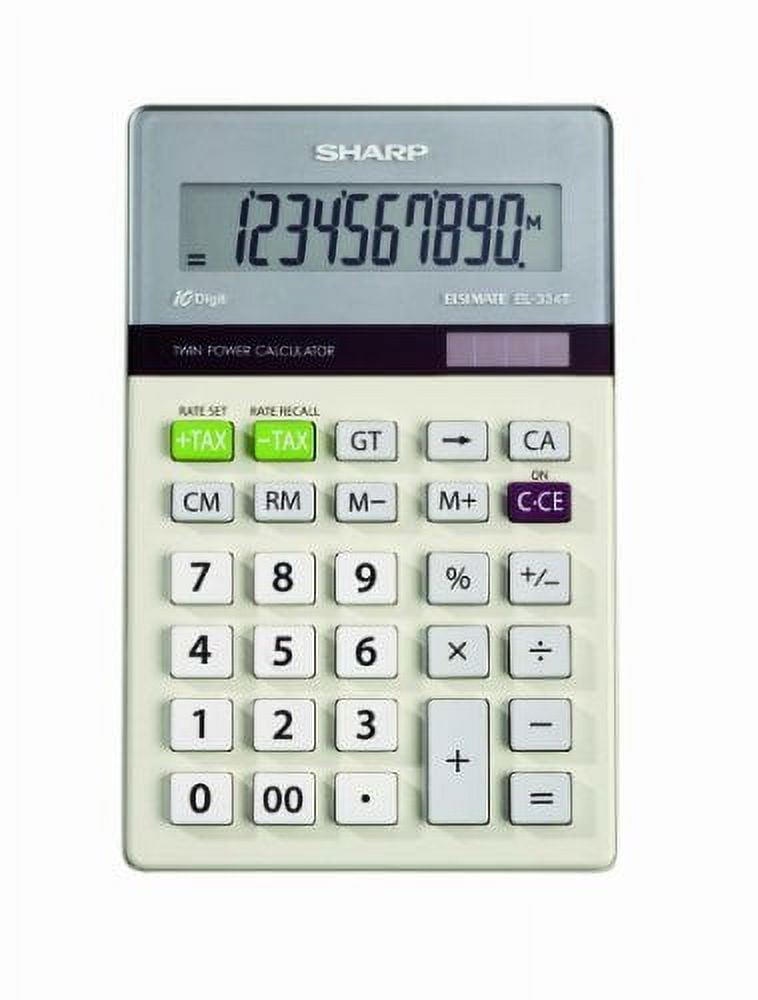 Sharp 10 Digit Calculator 10 Digit Calculator - Walmart.com