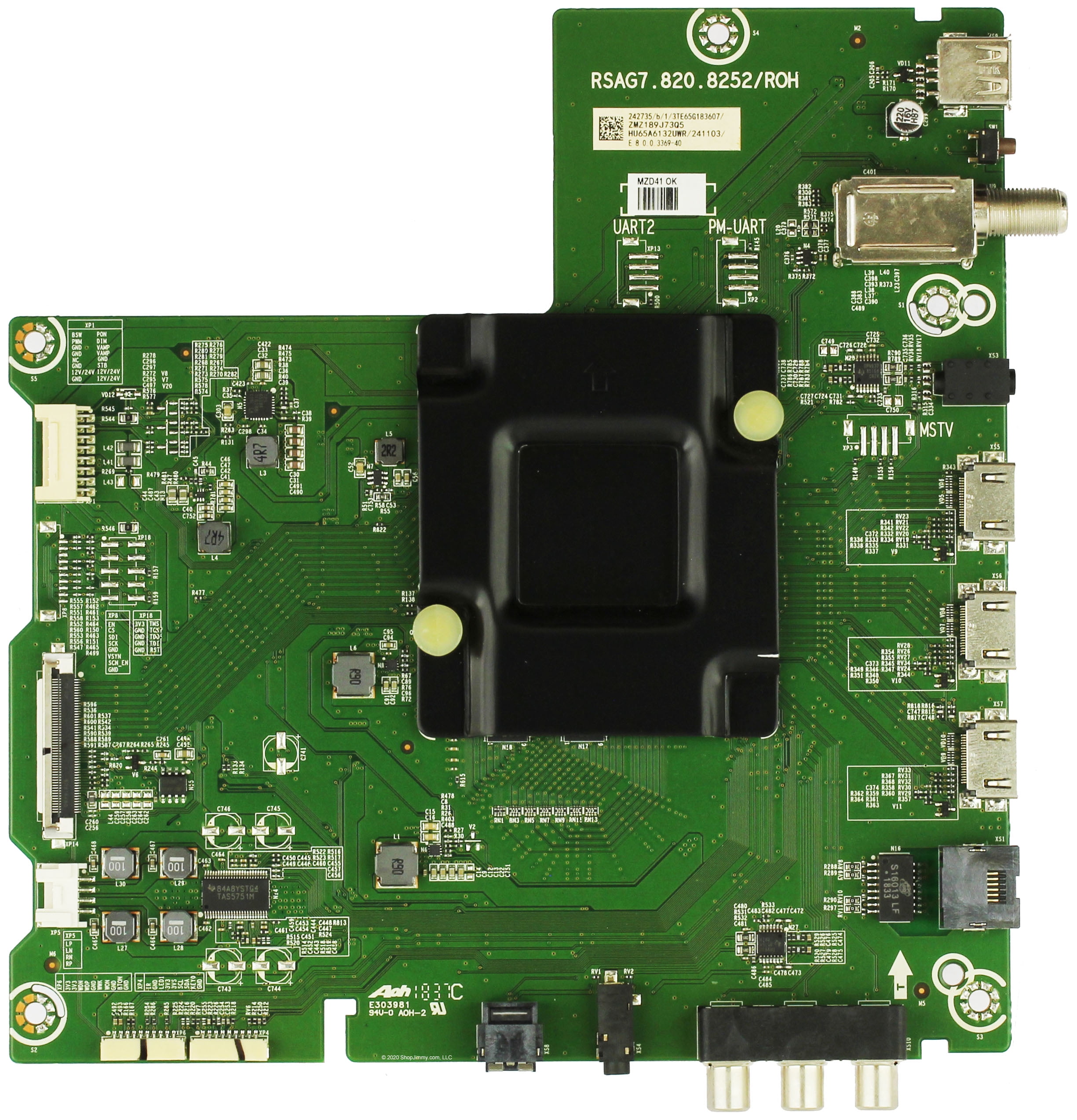 Sharp 243014 Main Board LC-65Q7370U (SEE NOTE) - Walmart.com