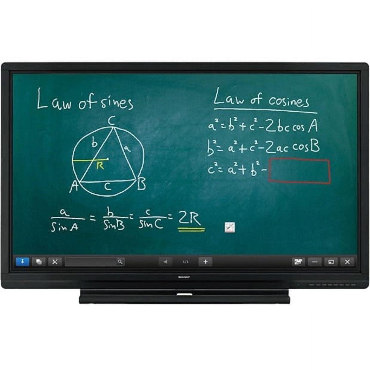 Sharp AQUOS BOARD PNC605B 60" LCD Touchscreen Monitor - 16:9 - 4 ms GTG ...